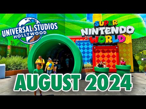 Universal Studios Hollywood - August 2024 Walkthrough [4K POV]
