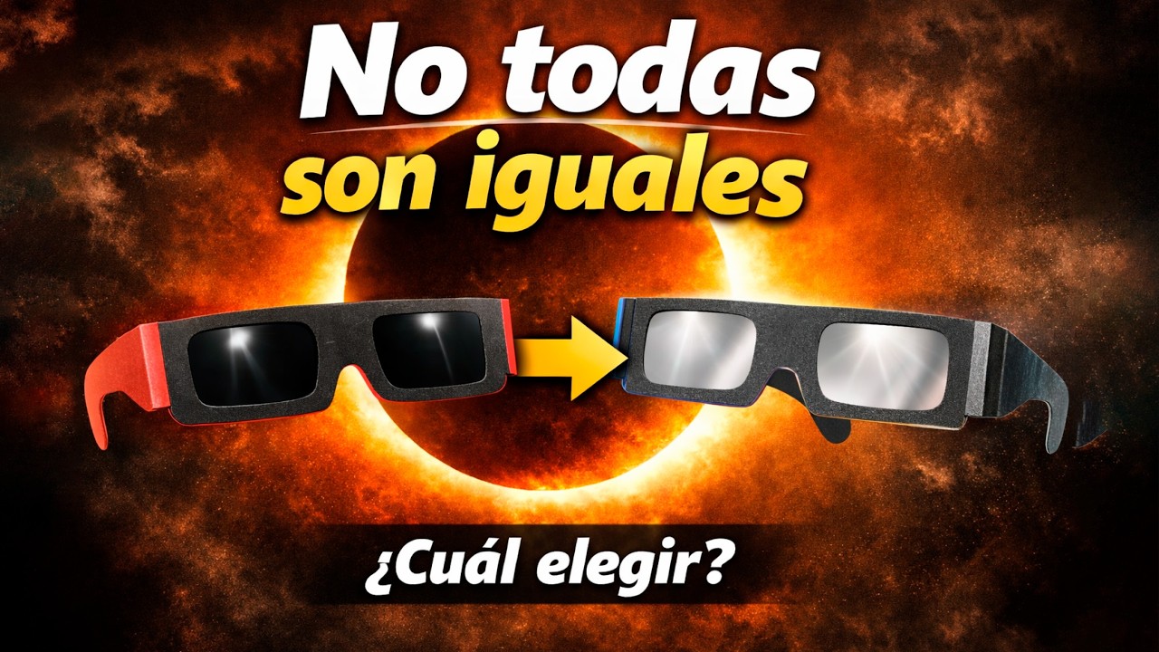 No Todas las GAFAS de ECLIPSE Son Iguales 👉 Guía Completa para Elegir la Correcta