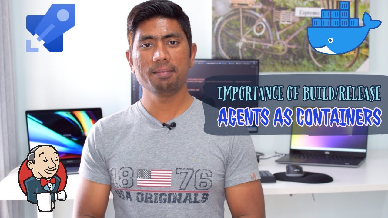 Importance of Build/Release agent as docker container in Jenkins and Azure pipeline
