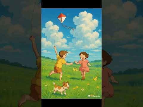 GHIBLI VIBES CALMING MUSIC #ghibli #lofi #ai #capcut #cat