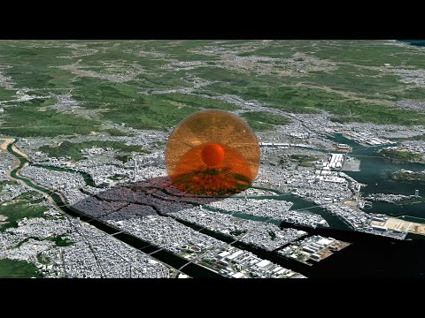 The ATOMIC Bombing of Hiroshima - Detailed 3D Model Breakdown!