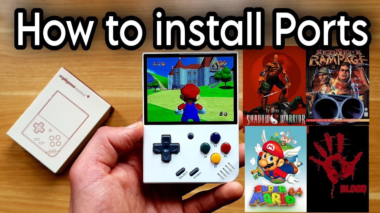 How to Install Ports on Miyoo Mini Plus | Onion OS 4.2 Beta