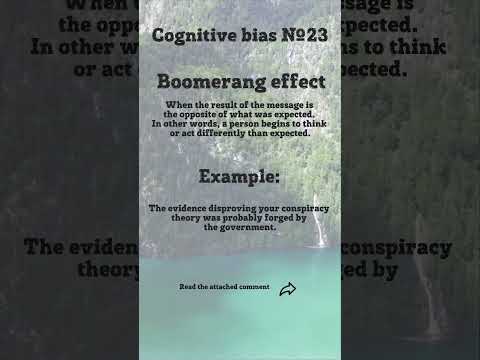 boomerang effect