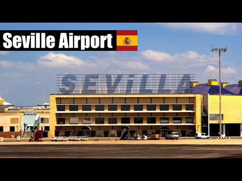 SEVILLE Airport after Security - Water, Wifi, Shops, Food 🇪🇸