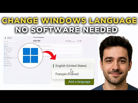 How to Change Language in Windows 11 Operating System - No Software Needed