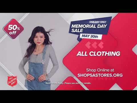 The Salvation Army Family Store & Donation Centers - Memorial Day Sale