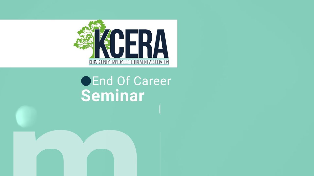 End-of-Career Seminar