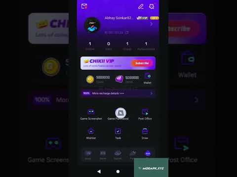 Chikii MOD APK [VIP Unlocked/Unlimited Coins/Supports All Games]  #chikiimod  #mobilegaming