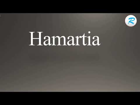 How to pronounce Hamartia