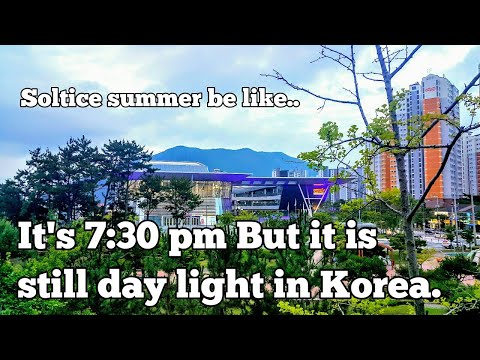 하지 - The summer solstice be like in Korea.