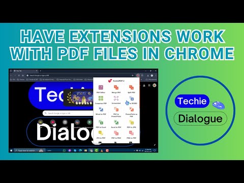 How to Have Extensions Work With PDF Files in Google Chrome