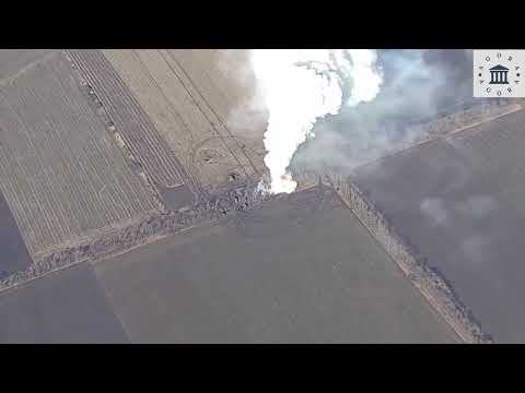 Destruction of S-300 air defenses in Kharkiv region, UAV PoV