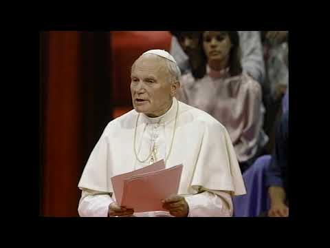 John Paul II Speaks to Young People || "Be not afraid!"