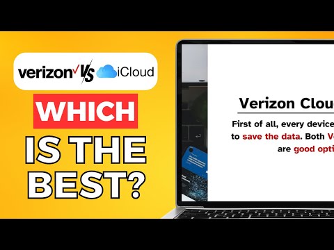 Verizon Cloud Vs iCloud: Which Option Is Best? (2024)