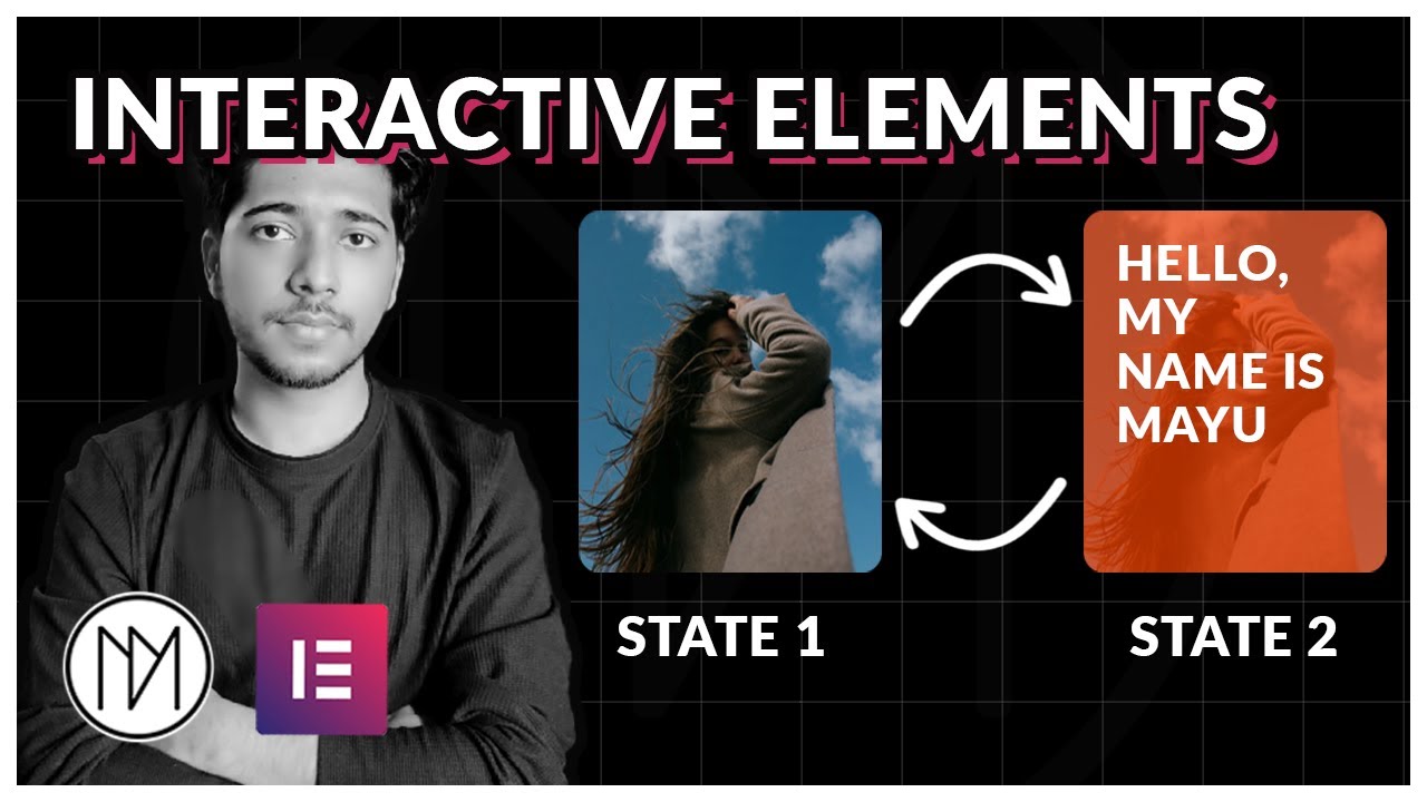 Make INTERACTIVE elements like a PRO - Elementor, Javascript JS Tutorial