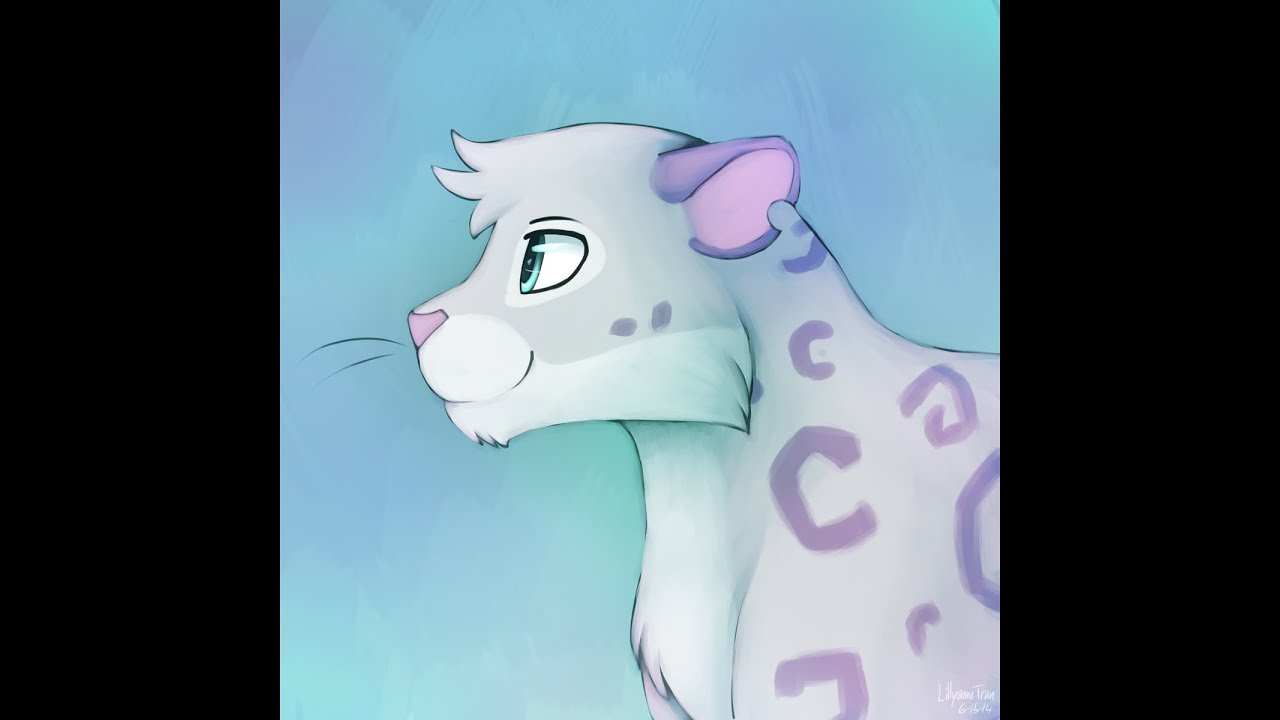 Animal Jam Snow Leopard Speedpaint