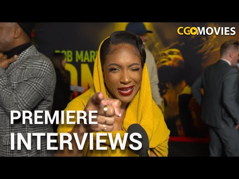 Bob Marley: One Love (2024) LA Premiere Interviews