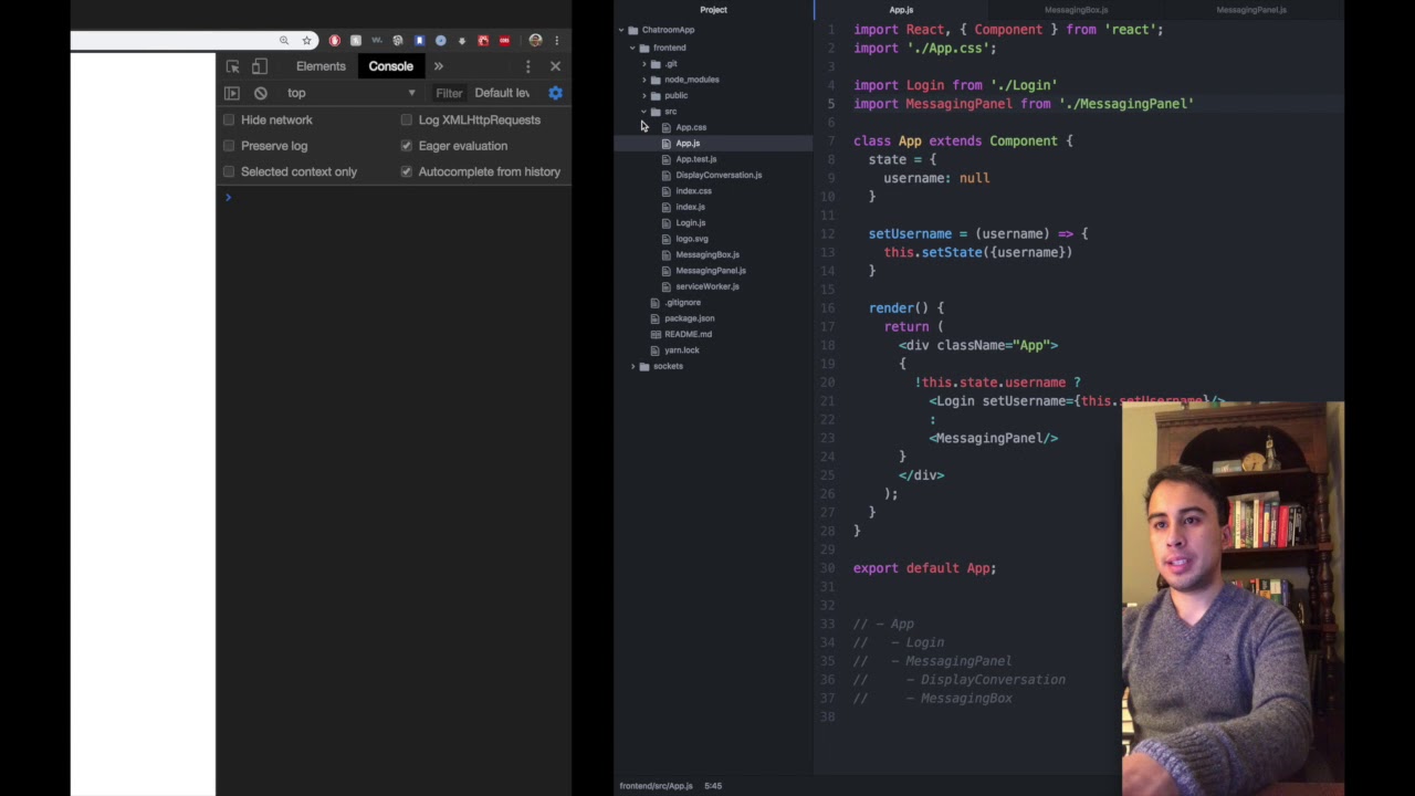 Creating a Chatroom with WebSockets and React