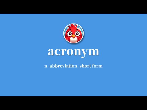 Acronym: Meaning, Pronunciation, Definition in American & British English - acronyms