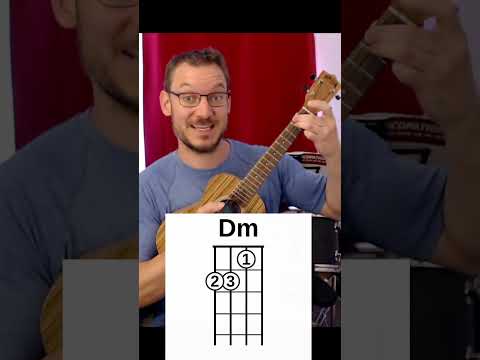 EASY Dm Ukulele Chord Tutorial! (D Minor)