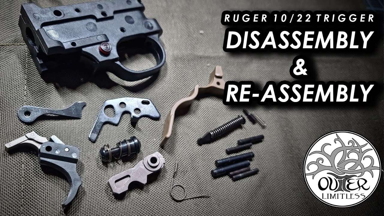 Trigger Disassembly & Re-Assembly: Ruger 10/22 BX & Factory - In Detail!