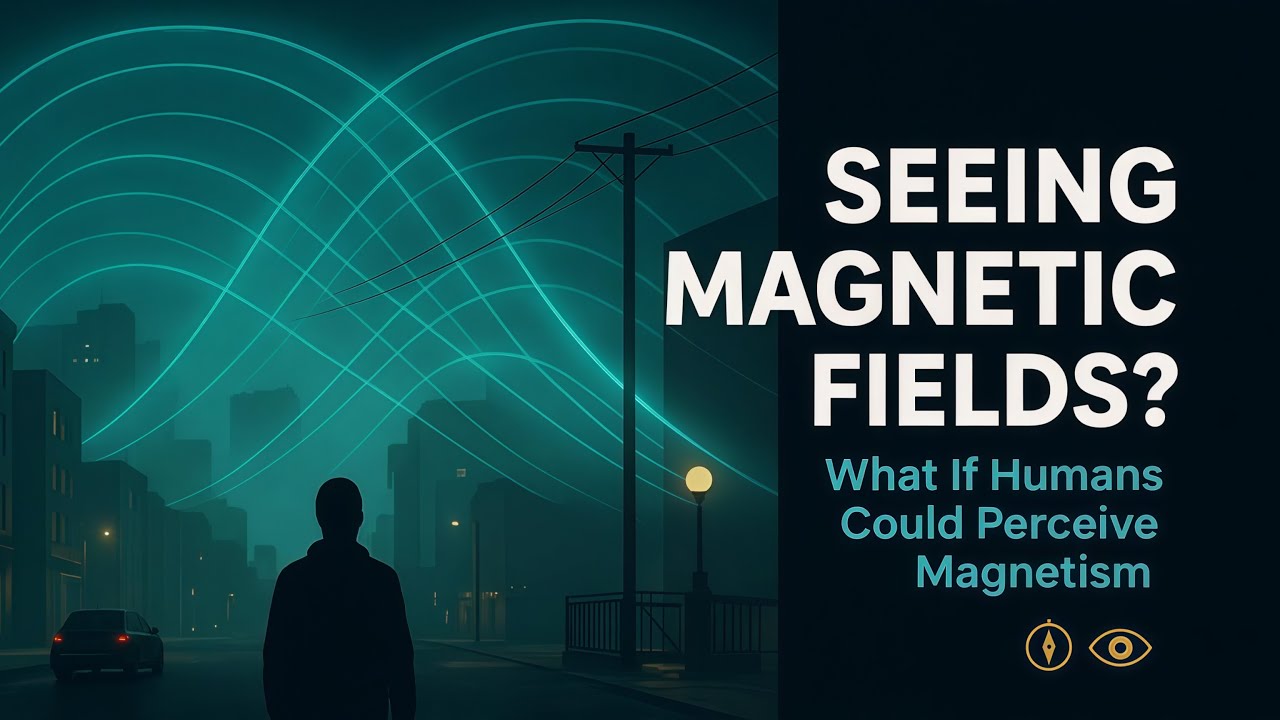 What If Humans Could See Magnetic Fields? — The Science and Imagination Behind a Hidden Sense