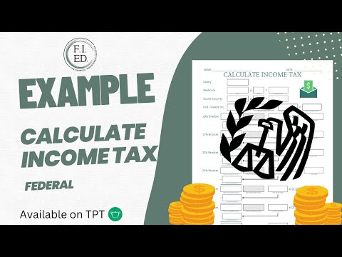Walkthrough of Calculating Federal Income Tax using 2022 brackets