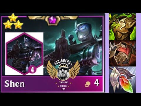 ⚔️ GOLD Shen ⭐⭐⭐ 4 Freljord 🔥 SET 9 TFT TeamfightTactics 😎PUNISHERG4