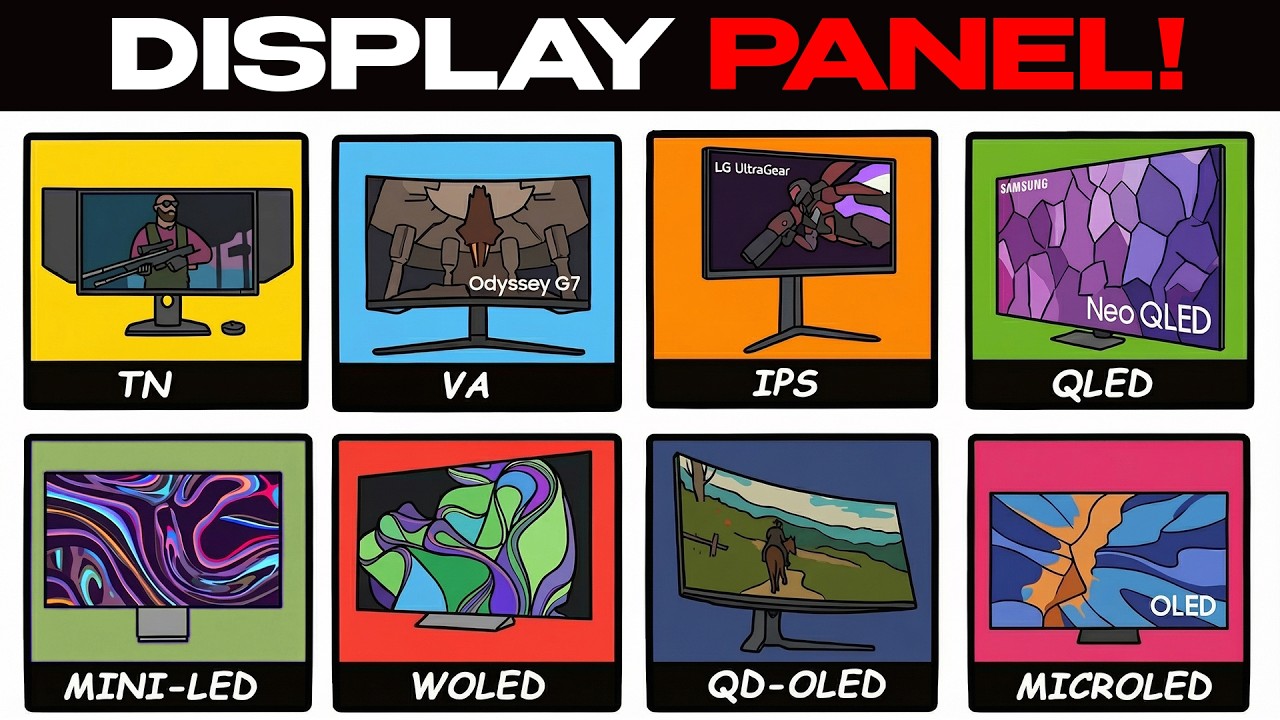 Every Display Panel Explained In15 Minutes!
