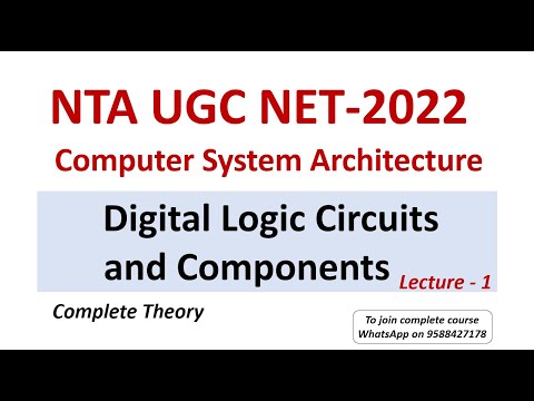 Computer Architecture-Introduction to Basic Terms Video Lecture - Crash ...