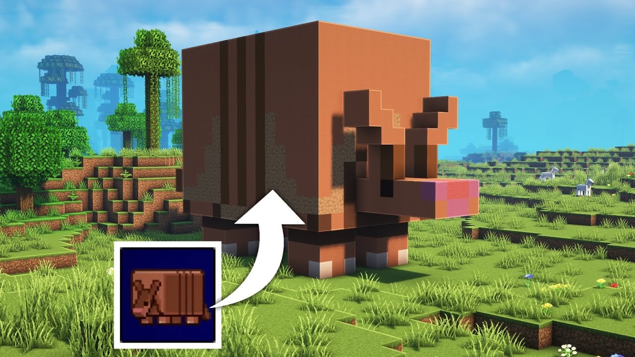 How To Build Armadillo Statue In Minecraft 1.20 || Minecraft Tutorial ...