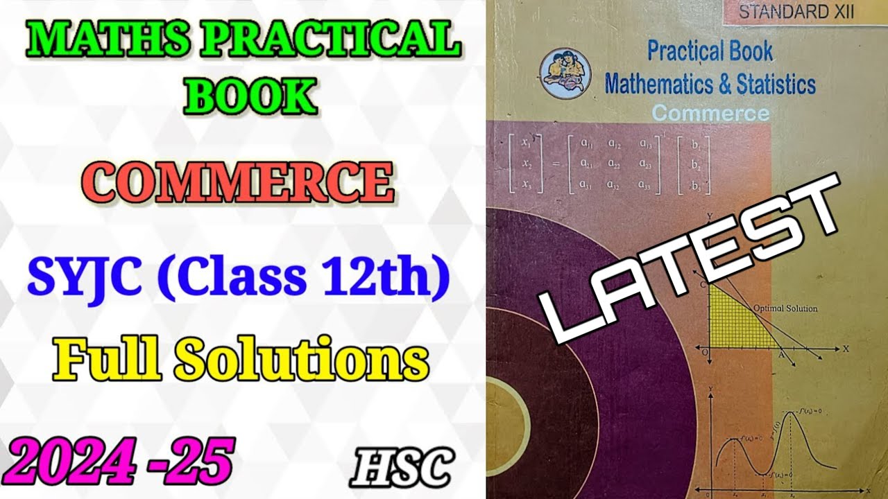 Comprehensive Guide to the 12th Maths Practical Book for Maharashtra ...