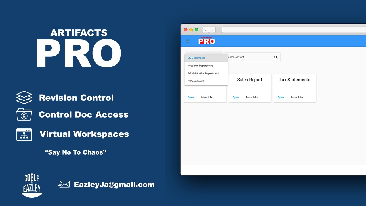 Document Version Control Platform - ArtifactsPro Introduction (Product Demo)