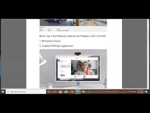 Top 5 free Webcam Software for Windows 10/8/7 of 2020