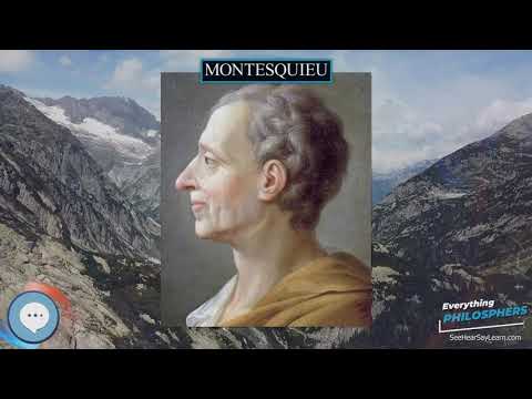 Montesquieu 👩🏫📜 Everything Philosophers 🧠👨🏿🏫