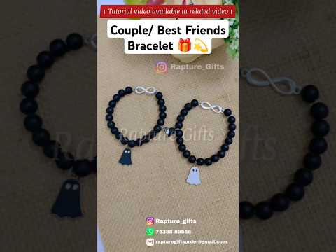 Matching Charm Couple/Siblings/Friendship Bead Bracelet | Gift Ideas 🎁 | Pair Bracelet Ideas💡