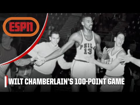 The FULL STORY of Wilt Chamberlain's 100-point game 😳 | Iconic Moments
