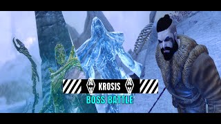Skyrim SE - MODDED GAMEPLAY - Krosis - Boss Battle at Skyrim Special ...