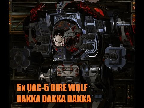 Steam Community :: Video :: MechWarrior Online | Dakka Dire Wolf Steamroll