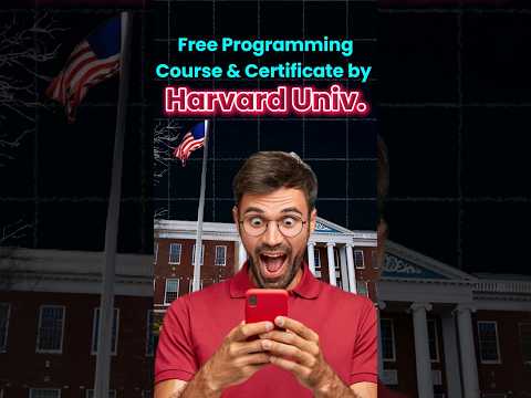 Study with Harvard For Free😍 #harvarduniversity #learnpython #learnpythonprogramming #freecourses