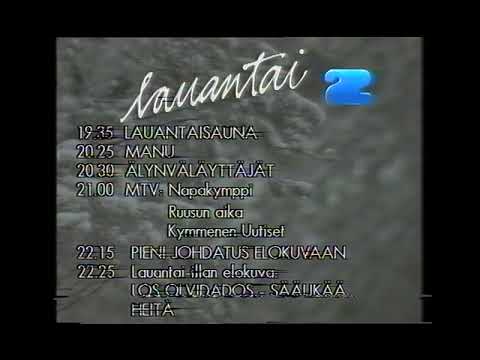 Yle TV2 23.02.1991 Päivän aloitus