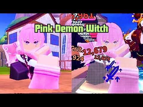 New INSANE Mythical Pink Demon Witch *SHOWCASE* In Anime Defenders | ROBLOX | ANIME DEFENDERS