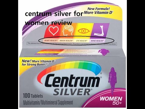 centrum silver for women review