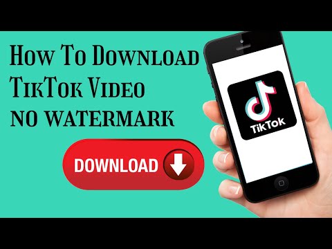 How To Download TikTok Video |simple| |easy| |no watermark| |IOS| |Android| |4K|