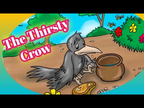 The thirsty Crow story in English||Moral short story in English||Improve your English with story