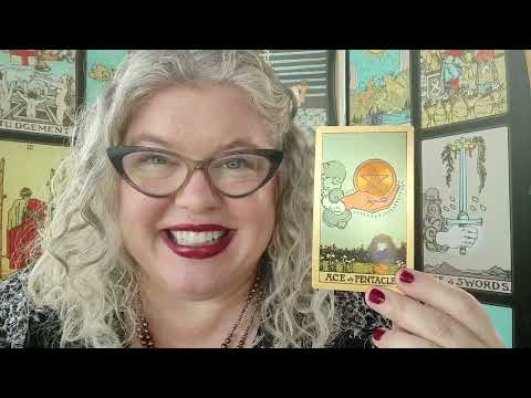 Wednesday Card: Ace of Pentacles