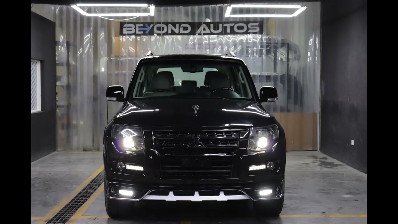 New 2020 MITSUBISHI PAJERO EXCLUSIVE BODY KIT V2 VROOM & BLACK EDITION ...