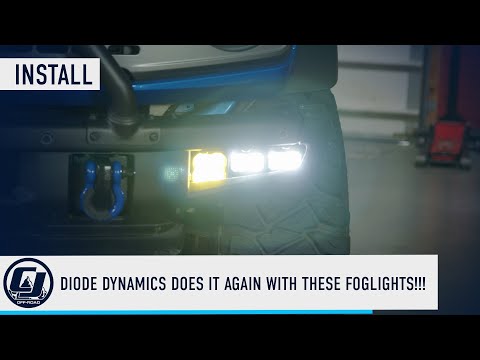 Diode Dynamics Fog Pocket Lights! / 21+ Ford Bronco Install