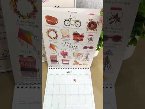 Discover the Perfect Bucket List Calendar #giftideasforwomen #womengifts #fyp