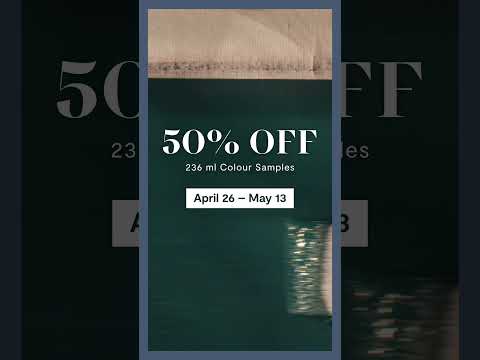 Paint Sample Promo | Take 50% OFF | Benjamin Moore®